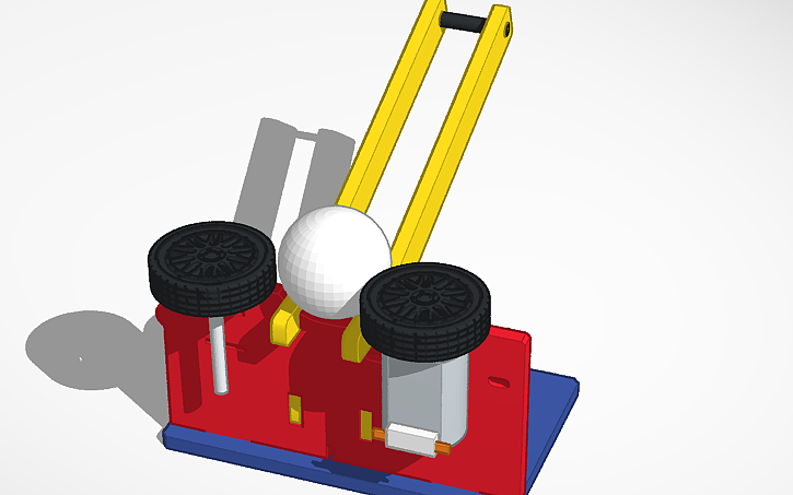 3D design Foam Ball Shooter - Tinkercad