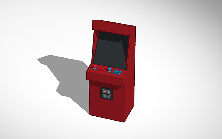 3d Design Arcade Machine Tinkercad