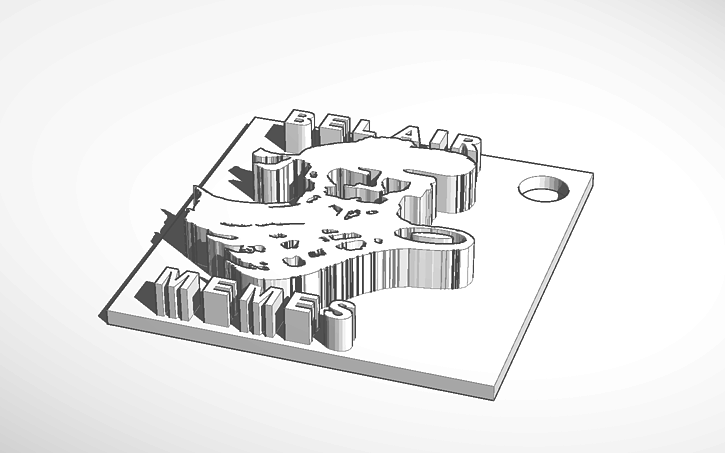 3D design Bel Air memes | Tinkercad