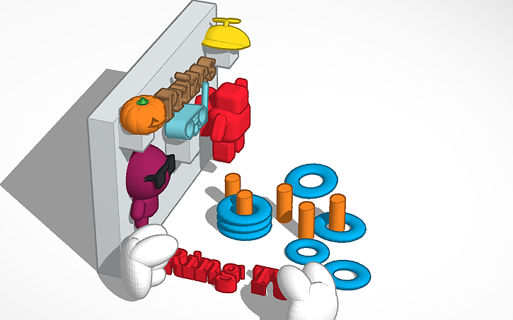 3D design Ring Toss | Tinkercad