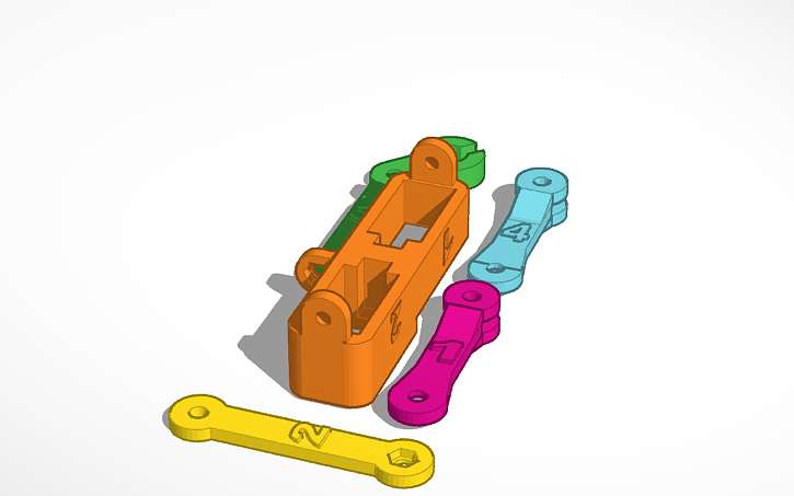 3D design Hand - Tinkercad