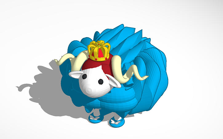 3D design Princess Ram - Tinkercad
