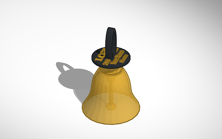 3D design Handbell Two-Piece - Tinkercad