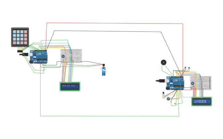 Circuit design Copy of smart lock - Tinkercad