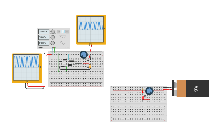 Circuit design Grecov spoj i oscilometar (Diode bridge and oscilloscope ...