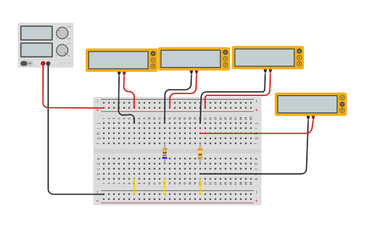 Circuit design Circuito Paralelo - Tinkercad