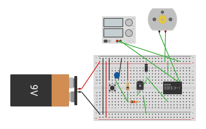 Circuit design SENSOR 5 - Tinkercad