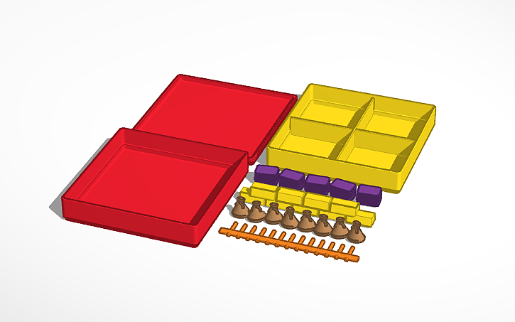 3D design Marco-Polo-Boxes - Tinkercad