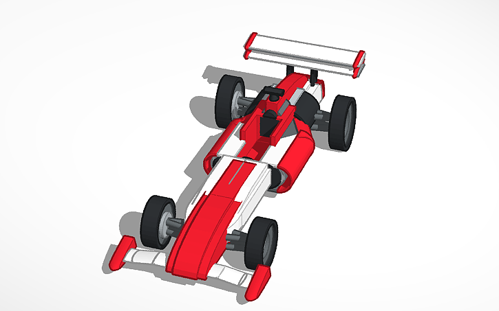 3D design f1 car - Tinkercad