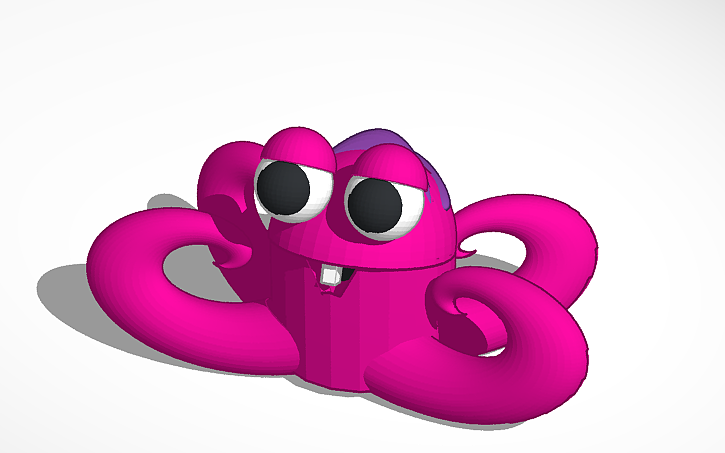 3D design Alien - Tinkercad