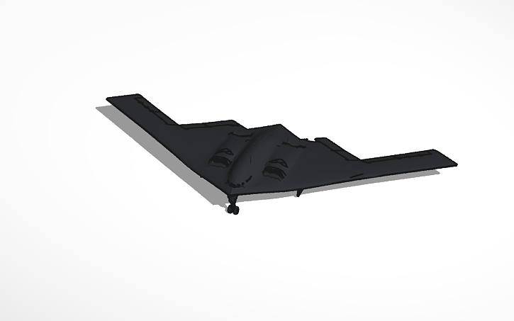 3D design B-2 Spirit Bomber - Tinkercad