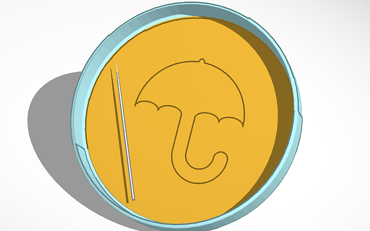 3D design SQUID GAME'S DALGONA CANDY - Tinkercad