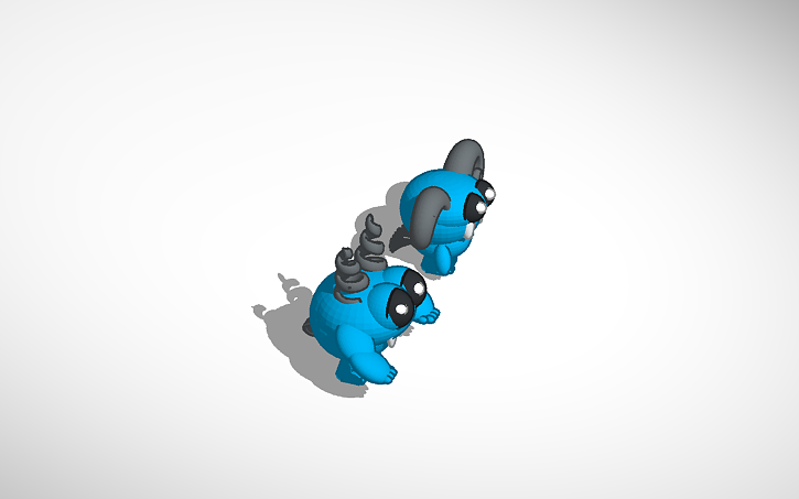 3d Design Инопланетные животные Tinkercad