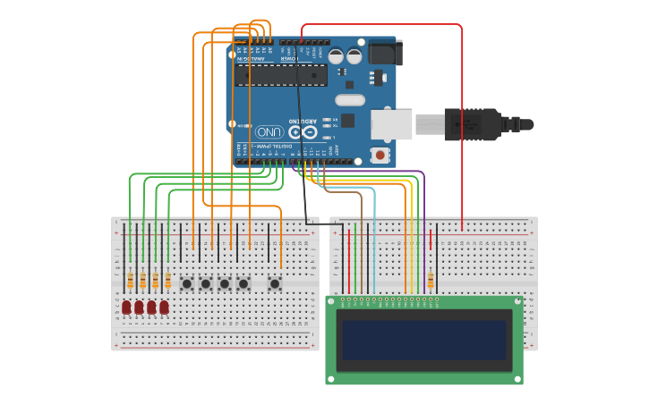 Circuit design Engineering Expo Project - Tinkercad