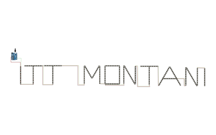 Circuit design Strisce (ITT MONTANI) | Tinkercad