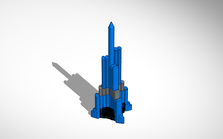 3D design gr30652 famous building | Tinkercad