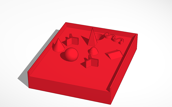 3D design mini golf hole 15, course 2 - Tinkercad