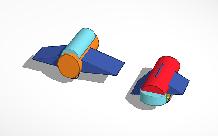 3D design Flying cars - Tinkercad