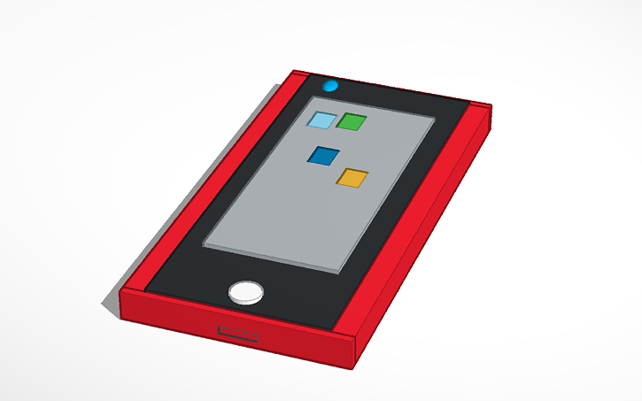 3D design IPhone - Tinkercad