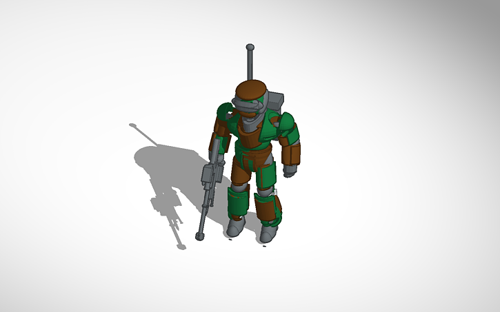 3D design Action Figure - Tinkercad