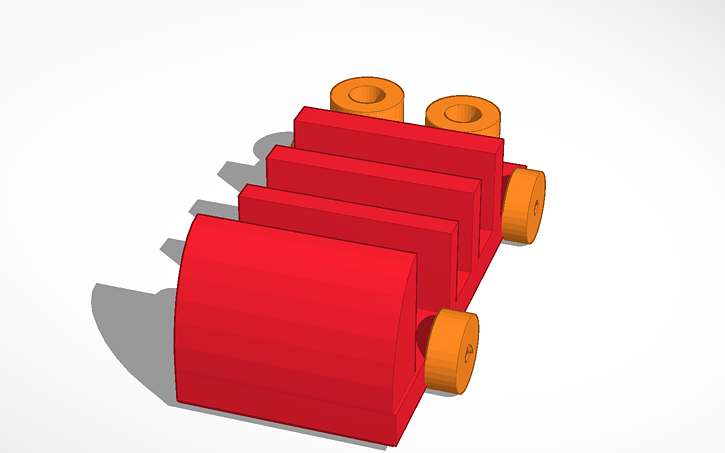 3d Design Toast Rack Van Tinkercad