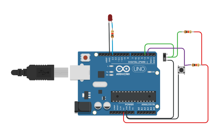 Circuit design Arthur - Ex1 - Tinkercad