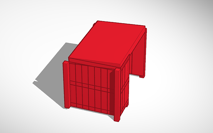 3D design Goat House - Tinkercad