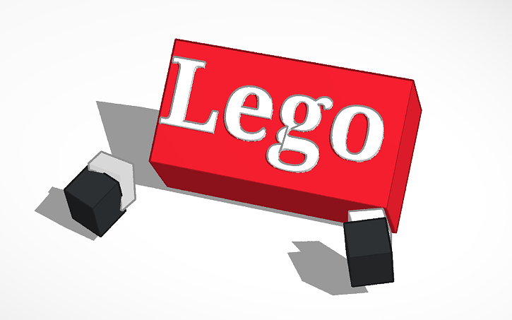 3D design Lego sign | Tinkercad