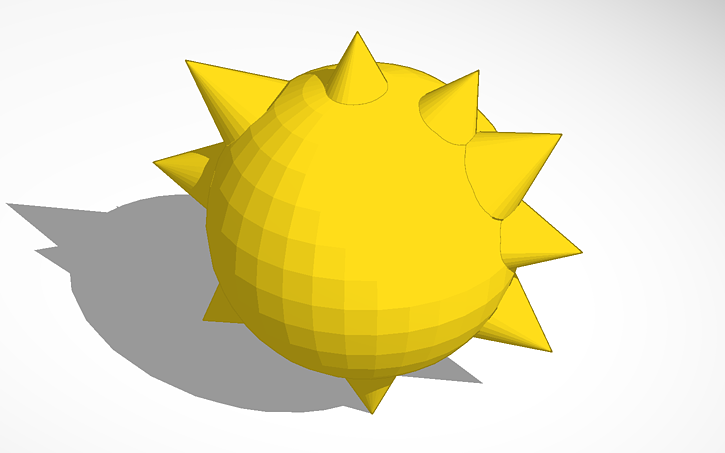 3D design SUN - Tinkercad