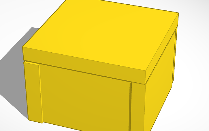 3D design a box[check under the box!] - Tinkercad