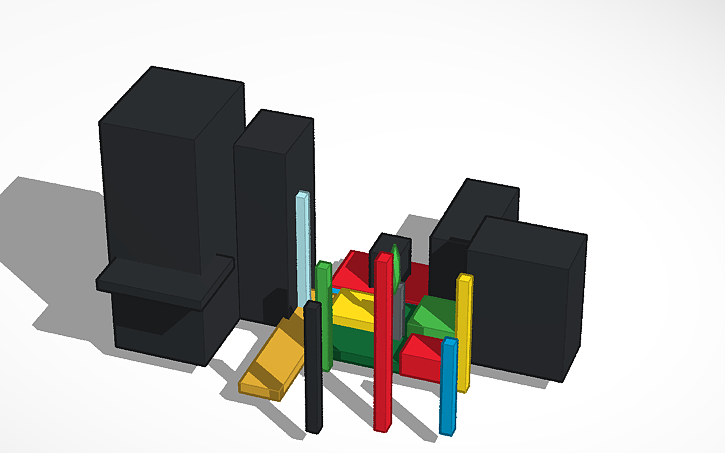 3D design jump game | Tinkercad