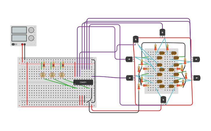 Circuit design Copy of New Elevator with 7 segment with force 24 Manual ...