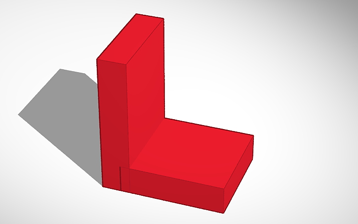 3D design M3 small angle bracket - Tinkercad