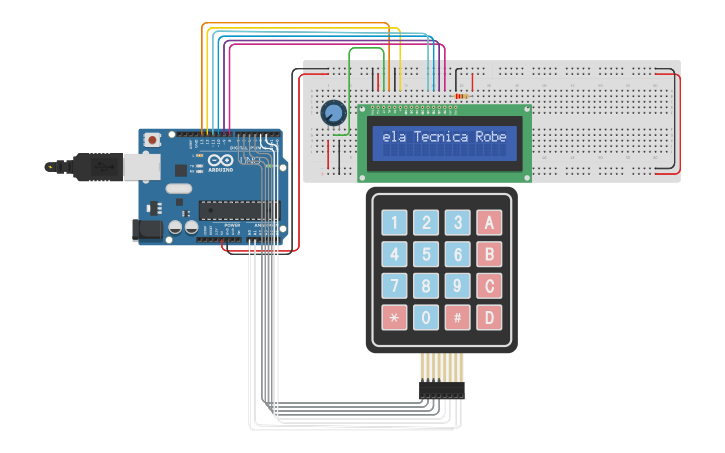 Circuit design Actividad 5 - Tinkercad