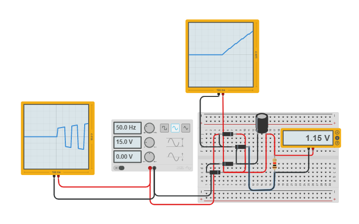 Circuit design PHE-026 | Tinkercad