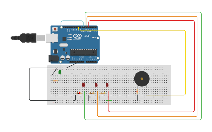 Circuit design Lab4_3_b - Tinkercad
