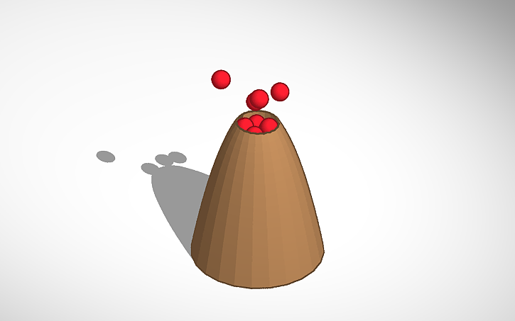 3D design The Great Volcano | Tinkercad