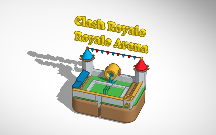3D design Clash Royale Arena 7 | Tinkercad