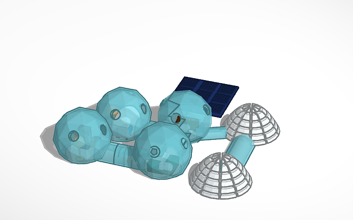 3D design BLUE BASE | Tinkercad