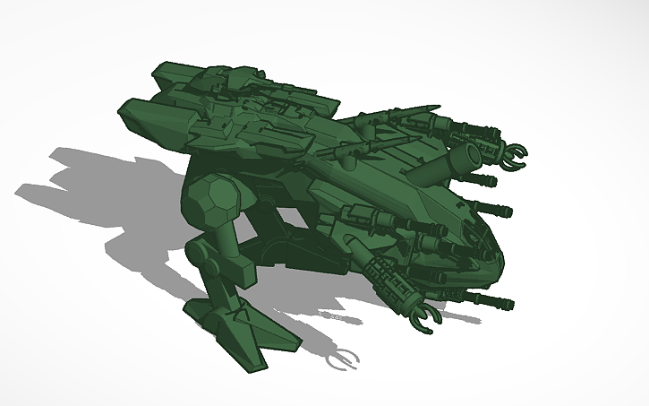 3D design Halo Gunship Mech | Tinkercad