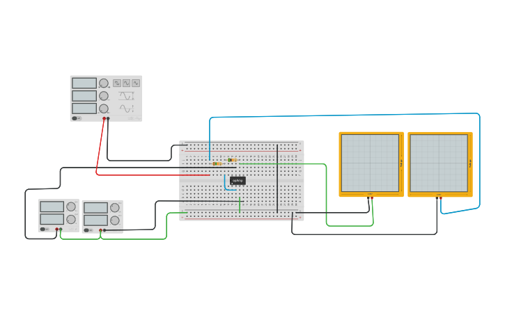Circuit design Copy of Inverting -Op-Amp | Tinkercad