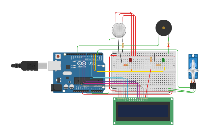 Circuit design midterm skills exam B | Tinkercad Circuit design midterm skills exam B | Tinkercad