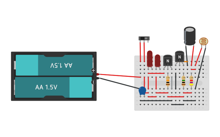 Circuit Design Test 01 Tinkercad