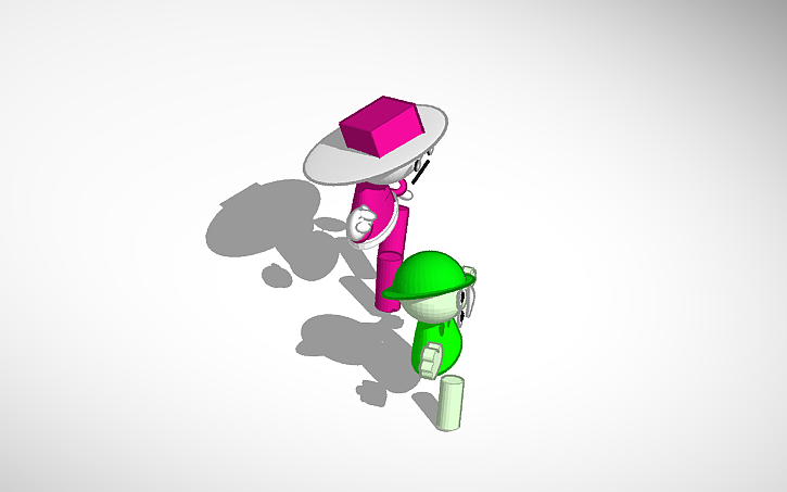 3D design Bin and L (DnB: DIMENSIONAL DEEP-END) | Tinkercad