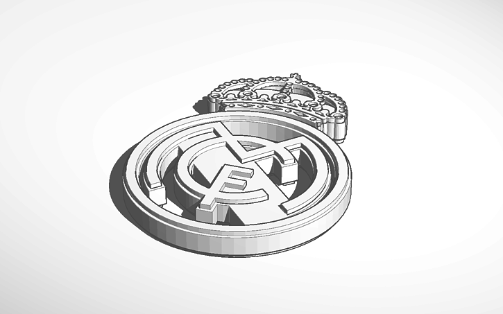 3D design Real Madrid - Tinkercad