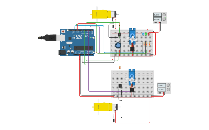 Circuit design PC3 - Sosa Ramos Wilfredo Aaron | Tinkercad