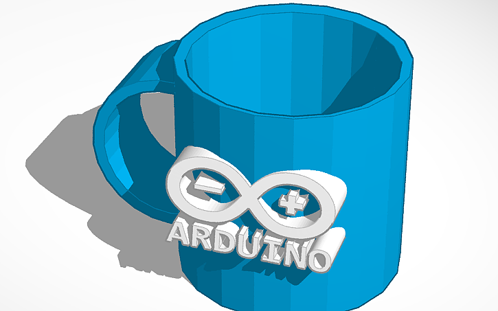 3D design Arduino Cup | Tinkercad