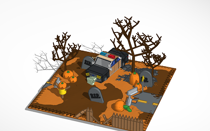 3D design Halloween! (contest winner) - Tinkercad