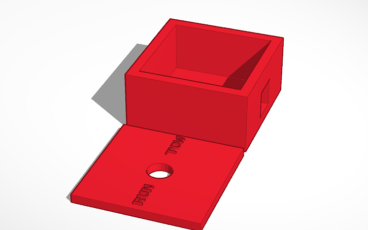 3D design Switch Box | Tinkercad