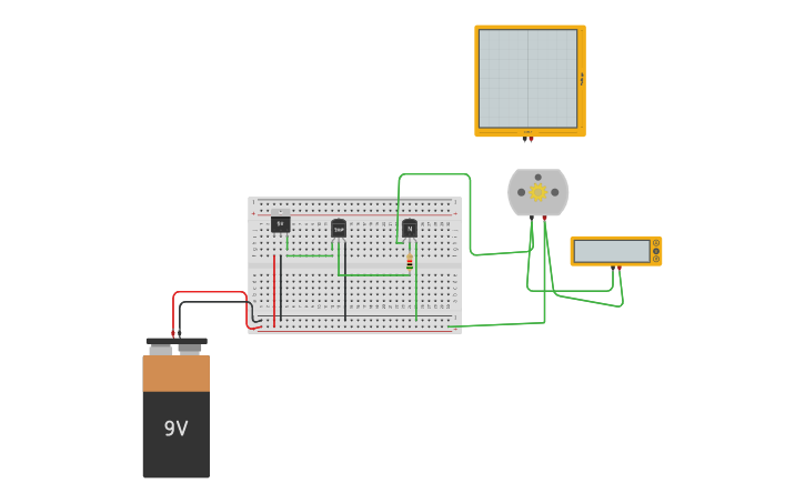 Circuit Design Temperature Sensor Controlled Fan Tinkercad